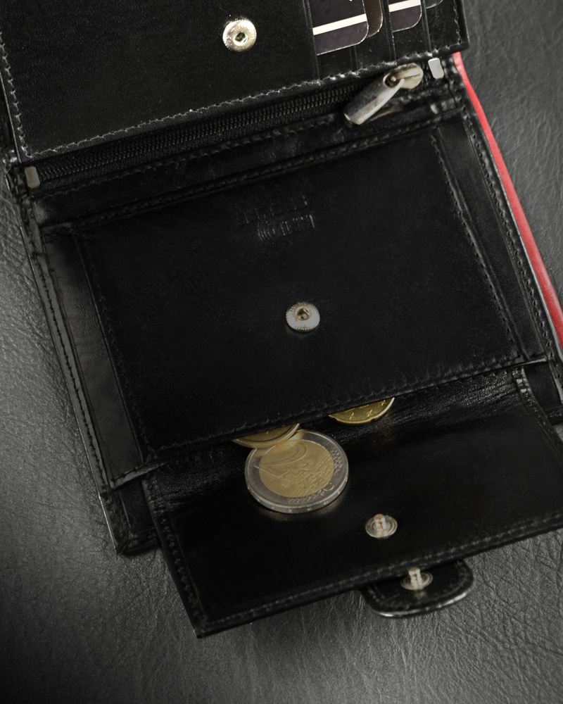 Leather men wallet RONALDO N104L-VT | | Tytuł sklepu zmienisz w dziale ...