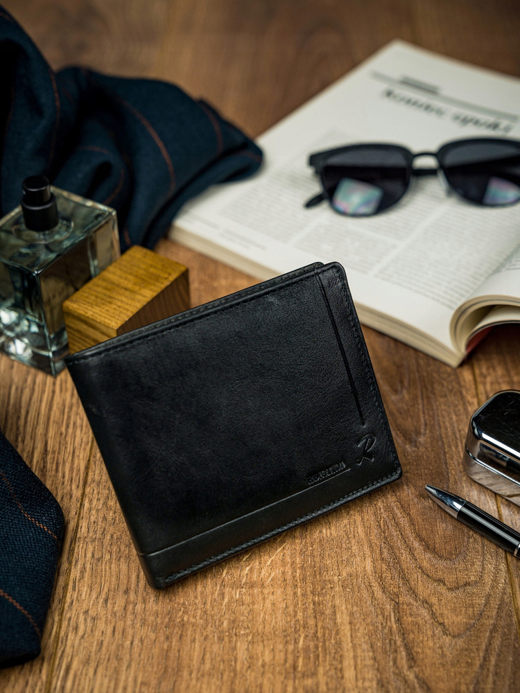 Leather wallet RFID RONALDO MR08-VTV | | Tytuł sklepu zmienisz w dziale ...