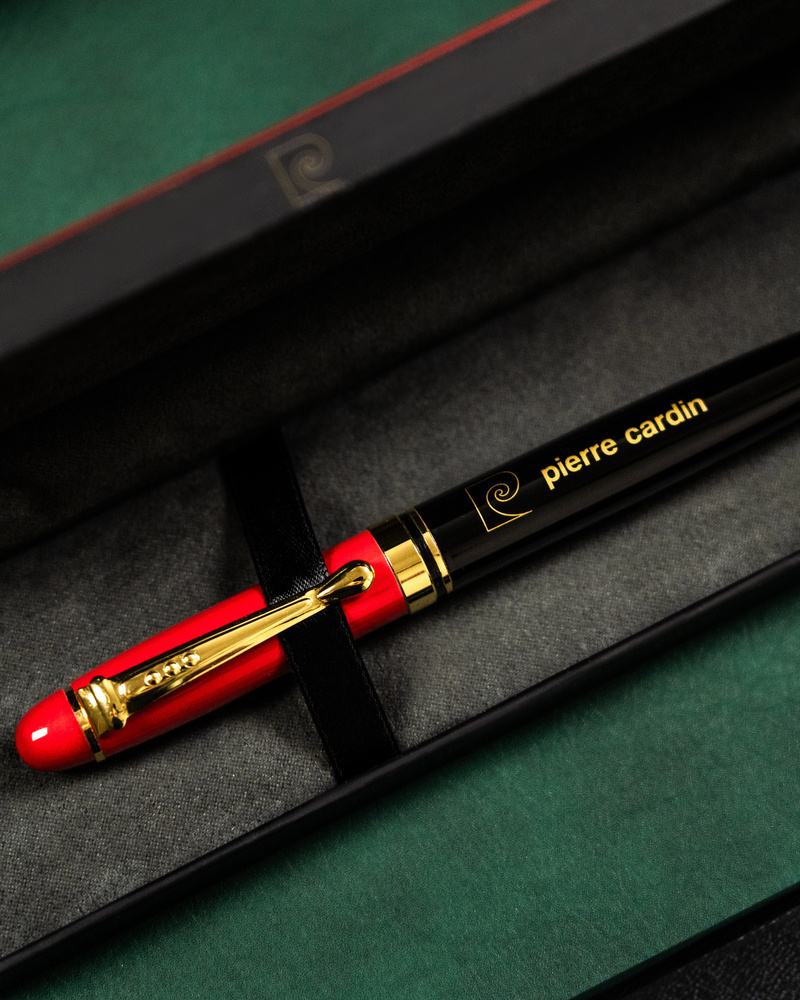 Pen PIERRE CARDIN PC-14122-BOX BLACK+RED+GOLD | Akcesoria \ inne ...